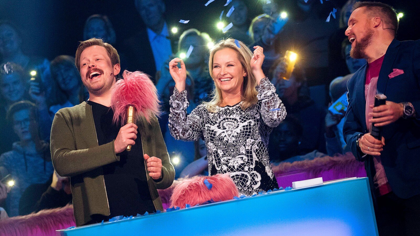 1985: Einar Tørnquist, Synnøve Skarbø, Ingeborg Heldal og Jan Thomas ...