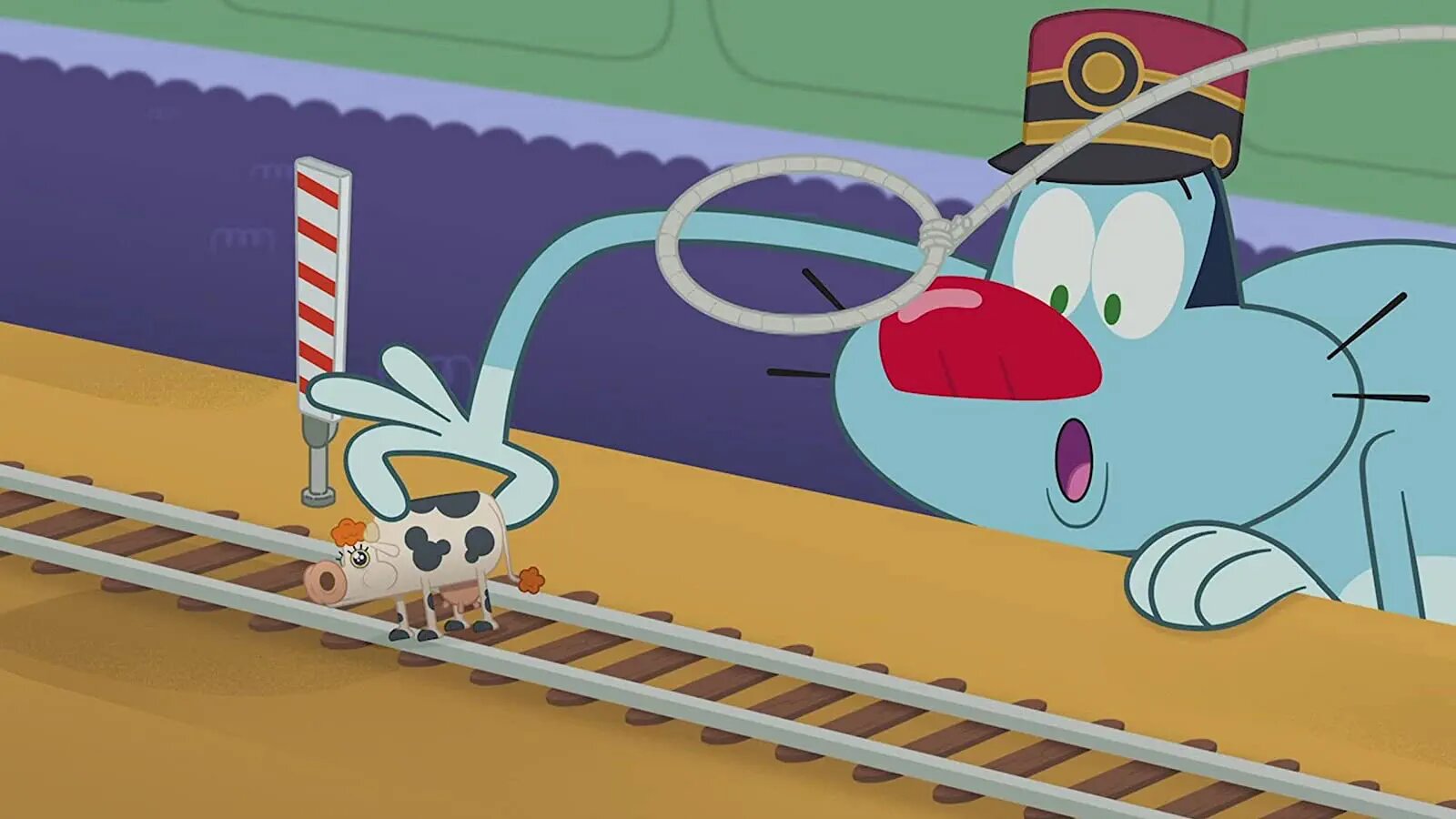 Le petit train - Oggy et les Cafards 8x70 | TVmaze