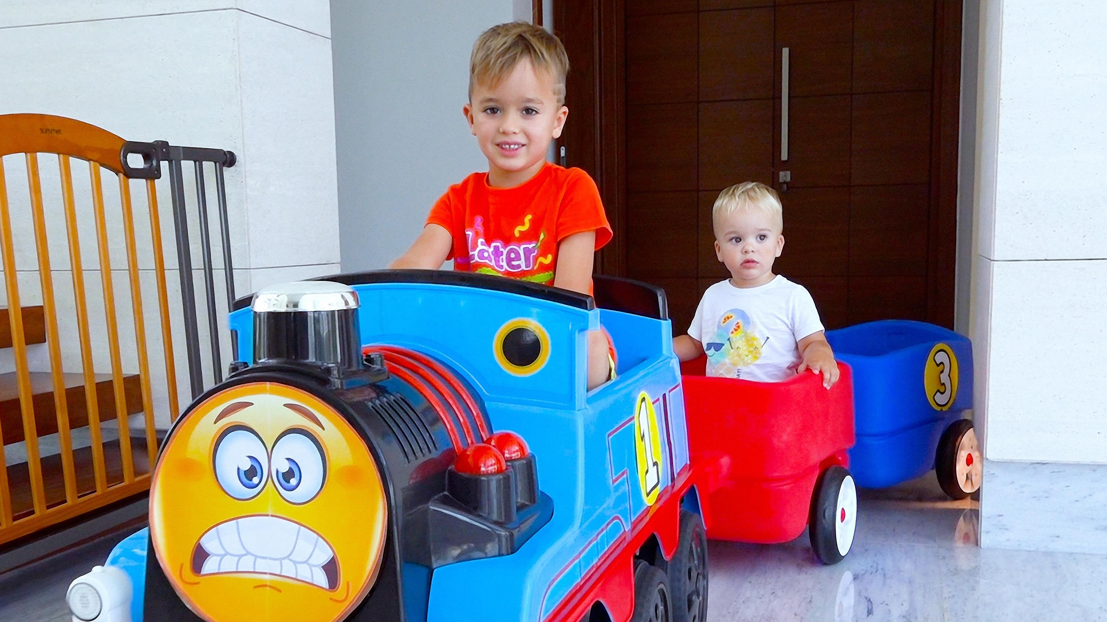 Niki the Good Brother, Learning Colors and Fun at the Zoo - Vlad & Niki ...