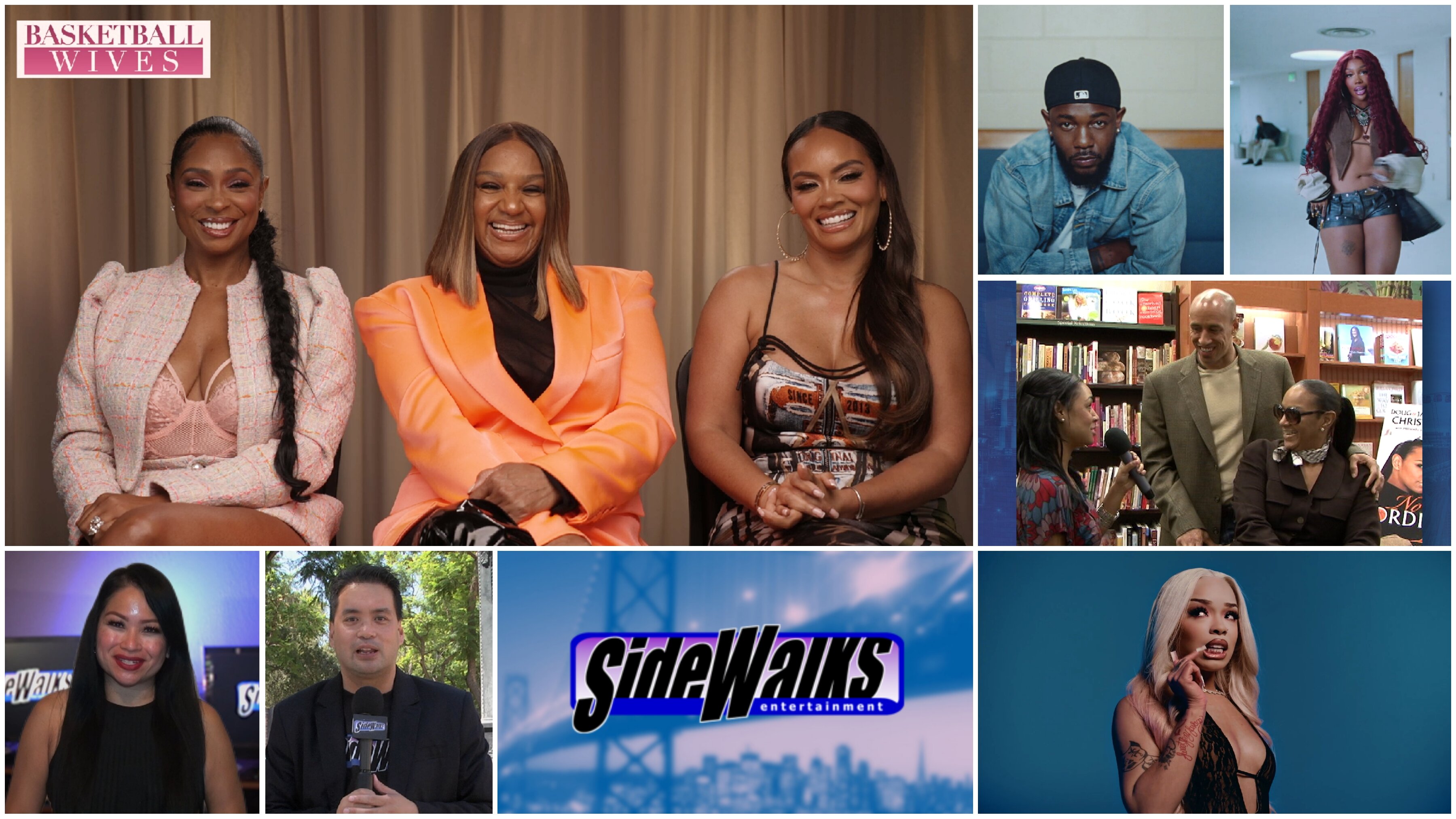 Jackie, Jennifer and Evelyn of Basketball Wives - Sidewalks ...