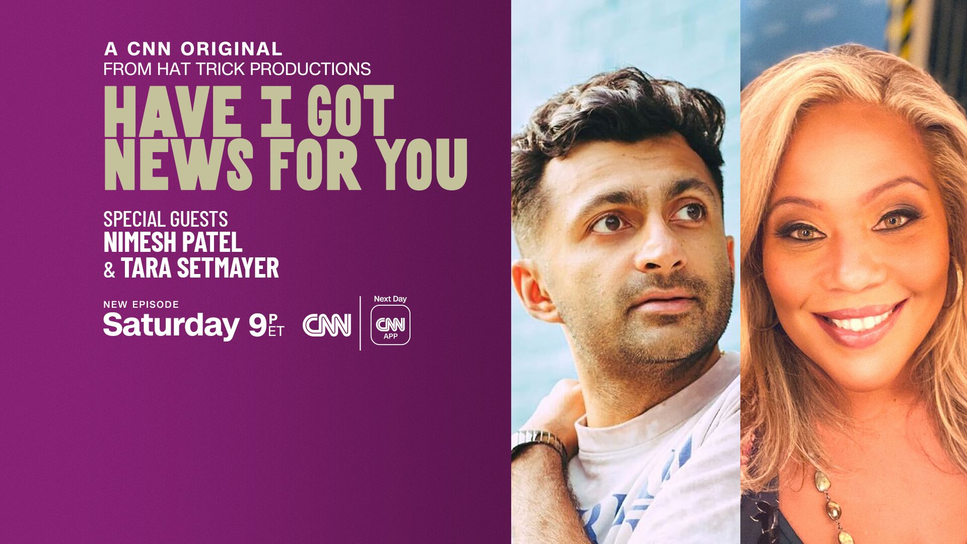Nimesh Patel, Tara Setmayer - Have I Got News for You 4x02 | TVmaze